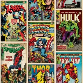 Graham & Brown Papírová tapeta 70-238, Marvel Action Heroes, Kids@Home 6, Graham & Brown rozměry 0,52 x 10 m