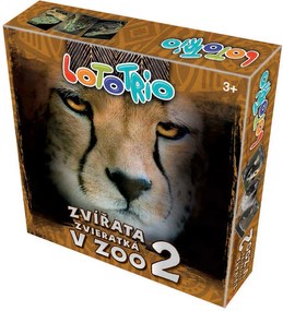 EFKO HRA Lototrio Zvířata v ZOO 2 dětské vzdělávací hry ef8861