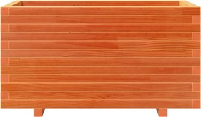 Zahradní truhlík voskově hnědý 90x40x49,5 cm masivní borovice 3282556