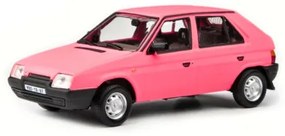 Abrex Škoda Favorit 136L (1988) Růžová Matná 1:43