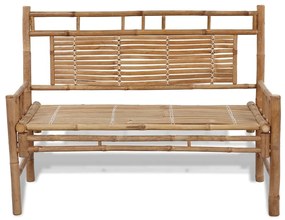 Zahradní lavice 120 cm bambusová - Default Title