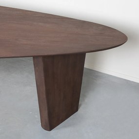 LABEL51 Jídelní stůl WOW tmavě hnědý 300x130 cm