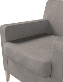 Potah na křeslo IKEA Karlstad barva béžová látka pletený vzor