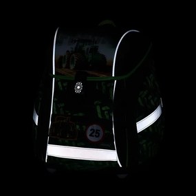 OxyBag Školní batoh PREMIUM LIGHT traktor