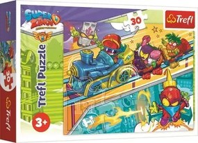 Trefl - Puzzle - Super Zings / 30 dílků / 27 x 20 cm / věk 3+