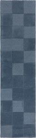 Flair Rugs, Běhoun Moderno Checkerboard Blue, 60x230, modrá, chodba / předsíň