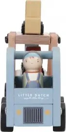 Little Dutch Náklaďák s autíčky dřevěný / od 18 měsíců