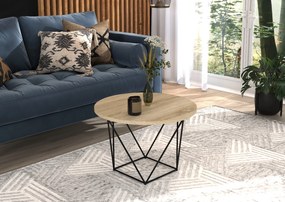 ADRK Furniture Konferenční stolek LIAM CT-LIA-B-S