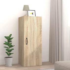 Závěsná skříňka dub sonoma 34,5 x 34 x 90 cm kompozitní dřevo