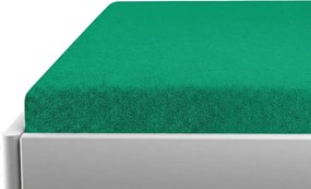 Froté prostěradlo do dětské postýlky PREMIUM 60x120 cm mentolové