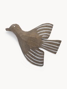Dětský ručně vyrobený nástěnný háček ze dřeva Lola Bird