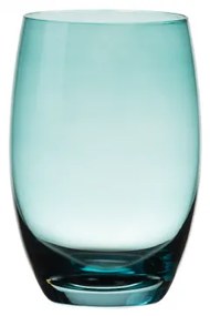 Lunasol - Sklenice Tumbler tyrkysové 460 ml, 6 ks - Optima Glas Lunasol (322834)