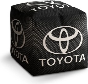Sablio Taburet Cube Toyota Carbon - 60x60x60 cm