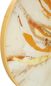 Nástěnné hodiny Glass Toply 80 cm vícebarevné/zlaté