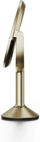 Kosmetické zrcadlo s osvětlením/zvětšovací (zvětšení 5x/zvětšení 10x) ø 20 cm Trio – simplehuman