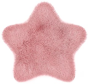 Domarex Kožešina Soft Star Plush růžová, 60 x 60 cm