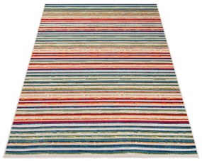 Kusový koberec Proužky vícebarevný 140x200cm