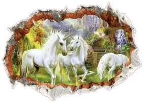 Samolepka na zeď Jednorožci | Unicorn