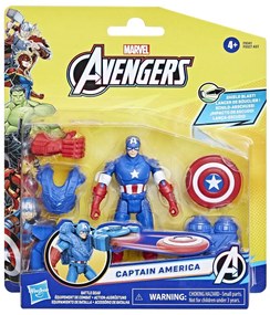 Avengers Battle Gear Kapitán Amerika figurka 10 cm