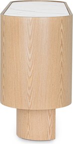 Komoda v dekoru dubu ve světle přírodní barvě 160x80,5x45,5 cm Otilia – Bizzotto