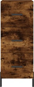 Skříň highboard kouřový dub 34,5 x 34 x 180 cm kompozitní dřevo 3198862