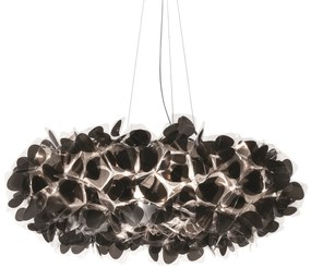 Slamp Clizia Mama Non Mama large black, designové svítidlo s čirým kabelem, 4x12W E27, prům. 78cm