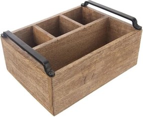 Stojan dřevěný na kořenky a dochucovadla MANGO