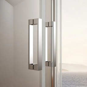 Gelco LORO sprchové dveře s pevnou částí 1100mm, čiré sklo