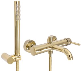 Rea Lungo - vanová baterie + set, zlatá, REA-B6635