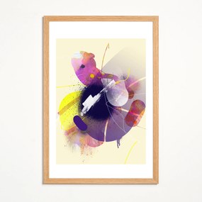 Martin Kafes33 Hirth | Gravitace Rám: Černý, Velikost: 60 x 40 cm