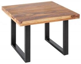 Iron Craft konferenční stolek hnědý 60 cm