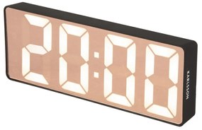 Designové LED hodiny - budík 5877BK Karlsson 16cm