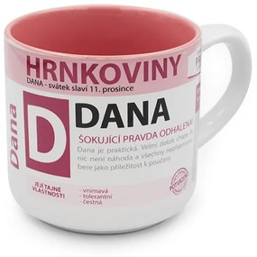 Hrnek se jménem DANA Hrnkoviny