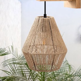 Nástěnná lampa KINKIET DECOR II hnědá