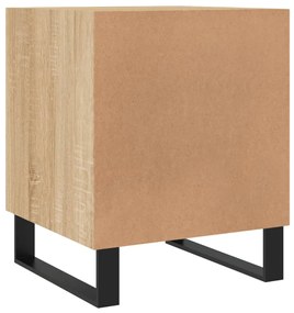 Noční stolek dub sonoma 40 x 40 x 50 cm kompozitní dřevo