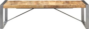 Konferenční stolek 140 x 70 x 40 cm hrubé mangovníkové dřevo 321587