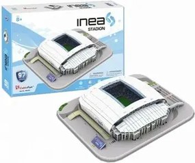 CubicFun 3D Puzzle Stadión Lech Poznaň / 97 dílů / 31 x 27 x 12.5  cm