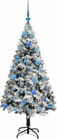 Umělý vánoční stromeček Bílá 150 cm PVC, ocel a plast 3396956