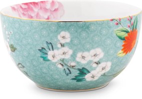 Pip Studio Blushing Birds blue miska Ø12cm, modrá