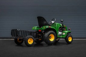 Leramotors 110cc - dětský zahradní traktor s vozíkem