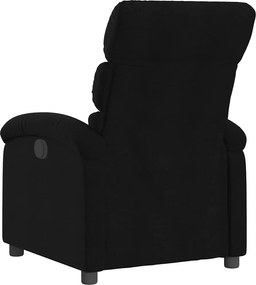 Elektrické polohovací křeslo černé textil 3203956