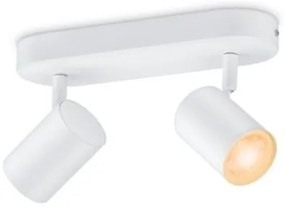 Wiz colors 8719514551893 led stropní bodové svítidlo imageo 2x5 | gu10 | 700lm | 2200-6500k | rgb - stmívatelné, bílá