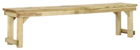 Zahradní lavice 180 cm impregnované borové dřevo