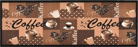 vidaXL Kuchyňská rohožka pratelná 45 x 150 cm [136564] Barva: coffee brown
