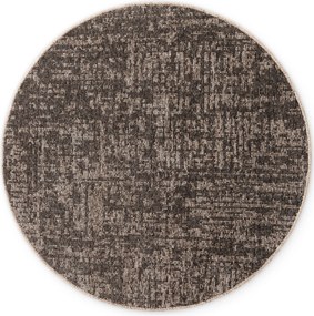 ELLE Decoration, Kusový koberec Brilliance Prisma 106312 Beige z kolekce Elle kruh, 160x160 (průměr) kruh, hnědá, ložnice