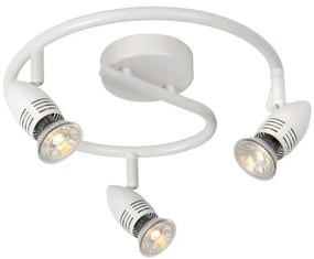 Lucide 13955/14/31 - LED bodové svítidlo CARO-LED 3xGU10/5W/230V bílé
