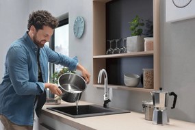 Hansgrohe Focus M42, dřezová baterie M421-H220, chromová, 71802000