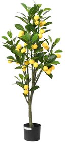 Umělý citronovník 136 listů zelený - 90 cm