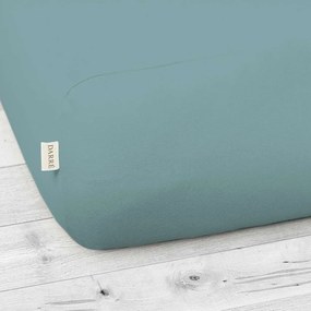 Jersey prostěradlo tmavě smaragdové na výšku matrace do 20 cm Velikost: 100 x 200