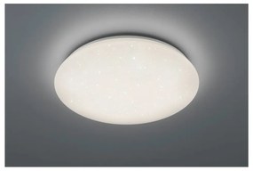 Bílé stropní LED svítidlo Trio Potz, průměr 50 cm